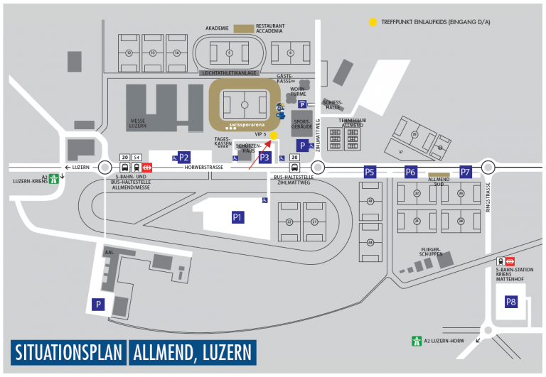 Stadion Spieltag - FC LUZERN